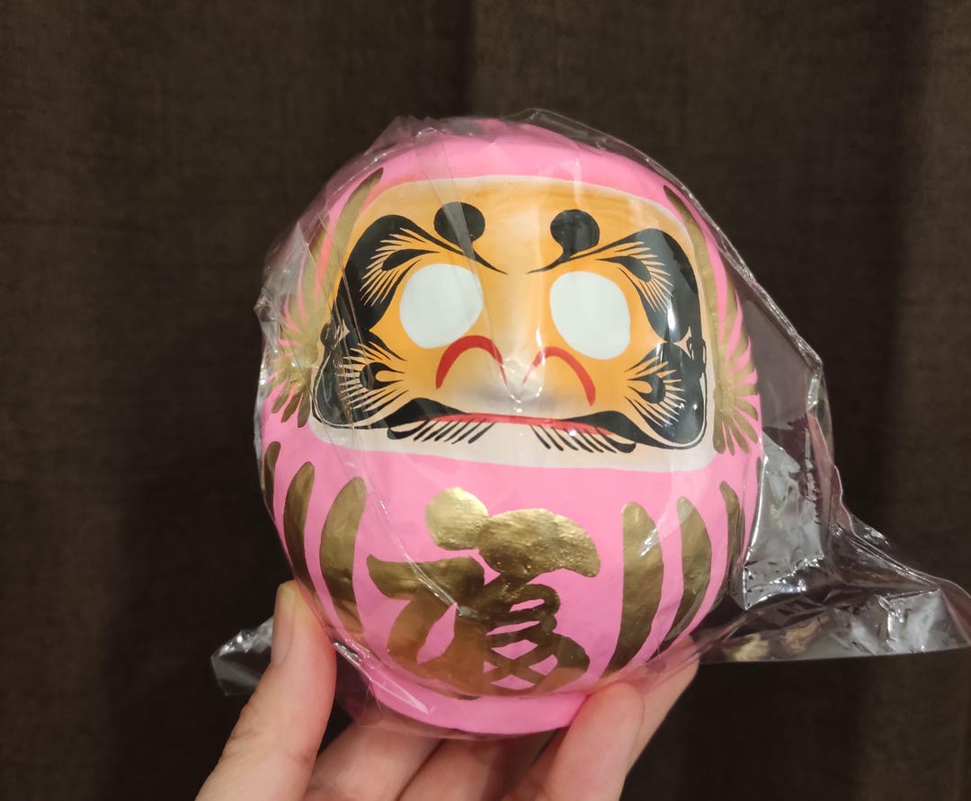 Japanese Daruma Doll (pink) 高崎だるま (ピンク) 日本産高崎達磨 - Etsy