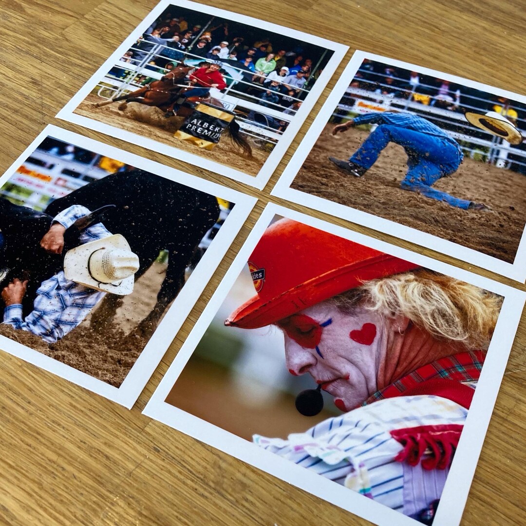 Handcrafted 4x4 Rodeo Photo Card Collections by Robert Watcher ...