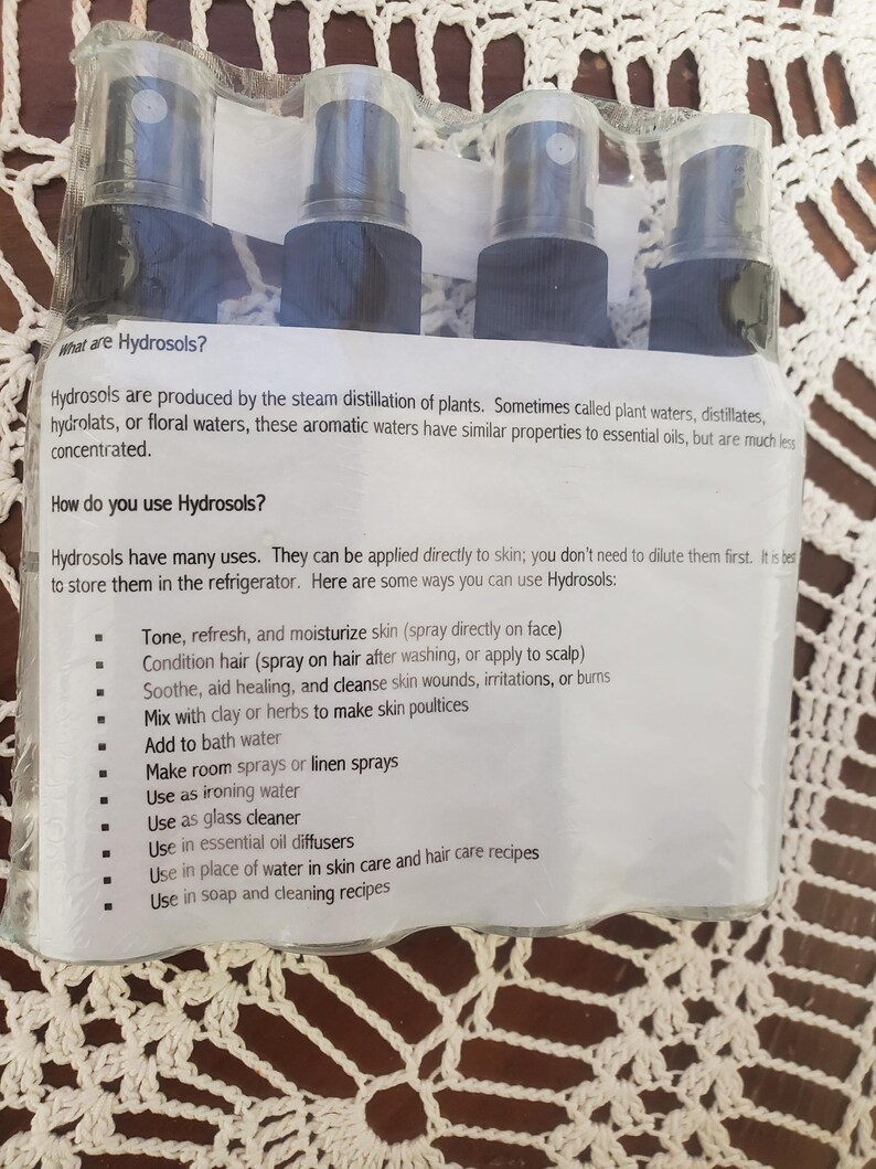 Organic, Home Distilled Hydrosol: Rosemary, Pine, Juniper and Lavender ...