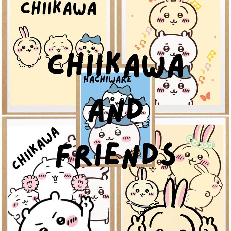 Chiikawa Poster - Etsy