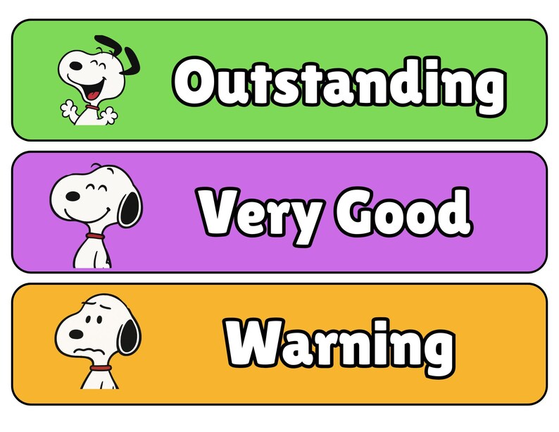 Peanuts™ & Snoopy Classroom Decor Bundle - Etsy