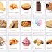 100 Foods & Snacks Flashcards: Montessori Nutrition Cards (printable ...