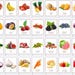 70 Fruits & Vegetables SPANISH-ENGLISH With Real Pictures | Bilingual ...