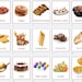 100 Foods & Snacks Flashcards: Montessori Nutrition Cards (printable ...