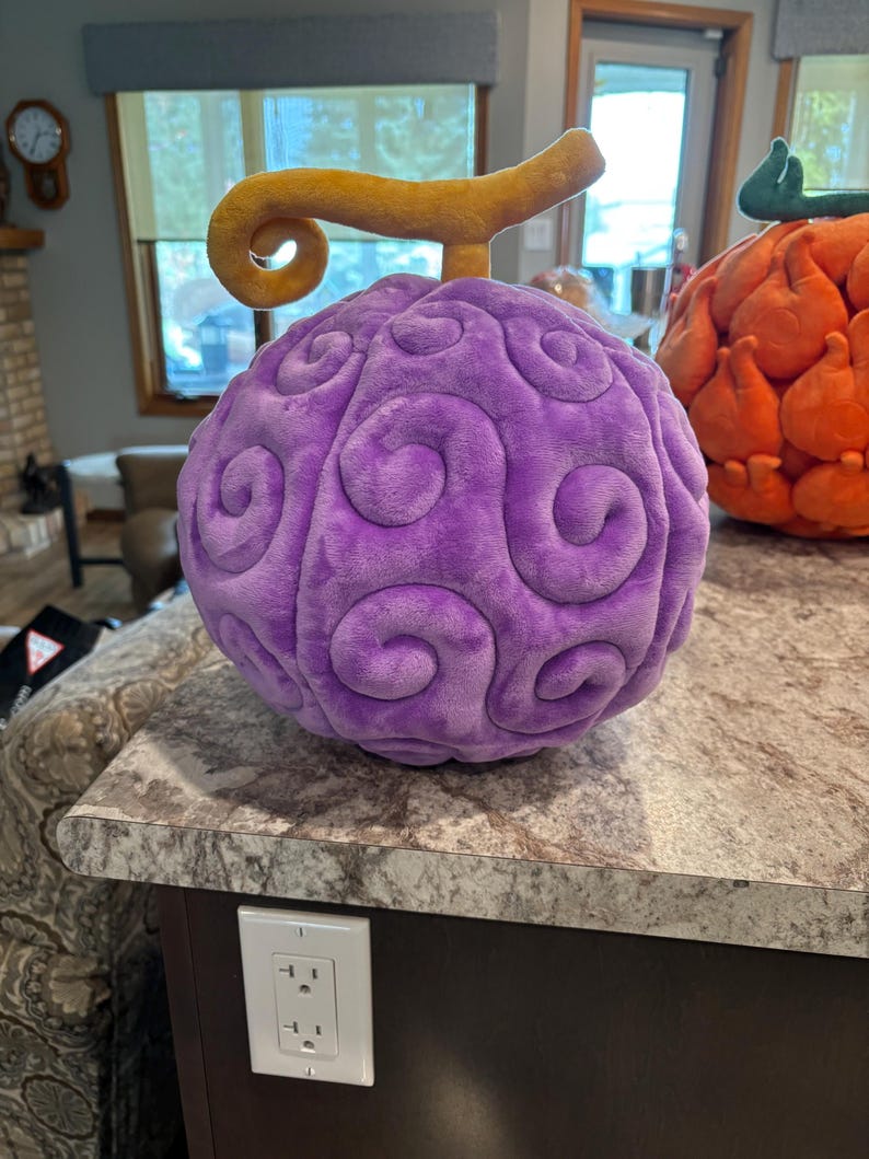 Flame Flame Fruit One Piece Anime Plush, Mera Mera No Mi Devil Fruit ...