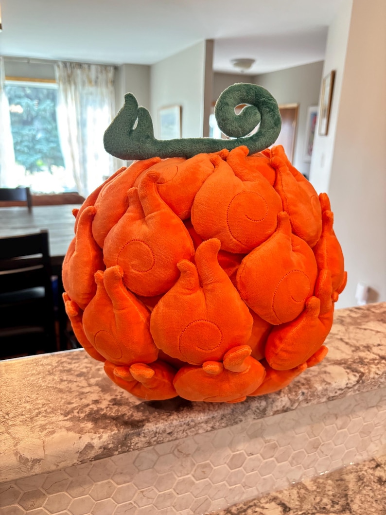 Flame Flame Fruit One Piece Anime Plush, Mera Mera No Mi Devil Fruit ...