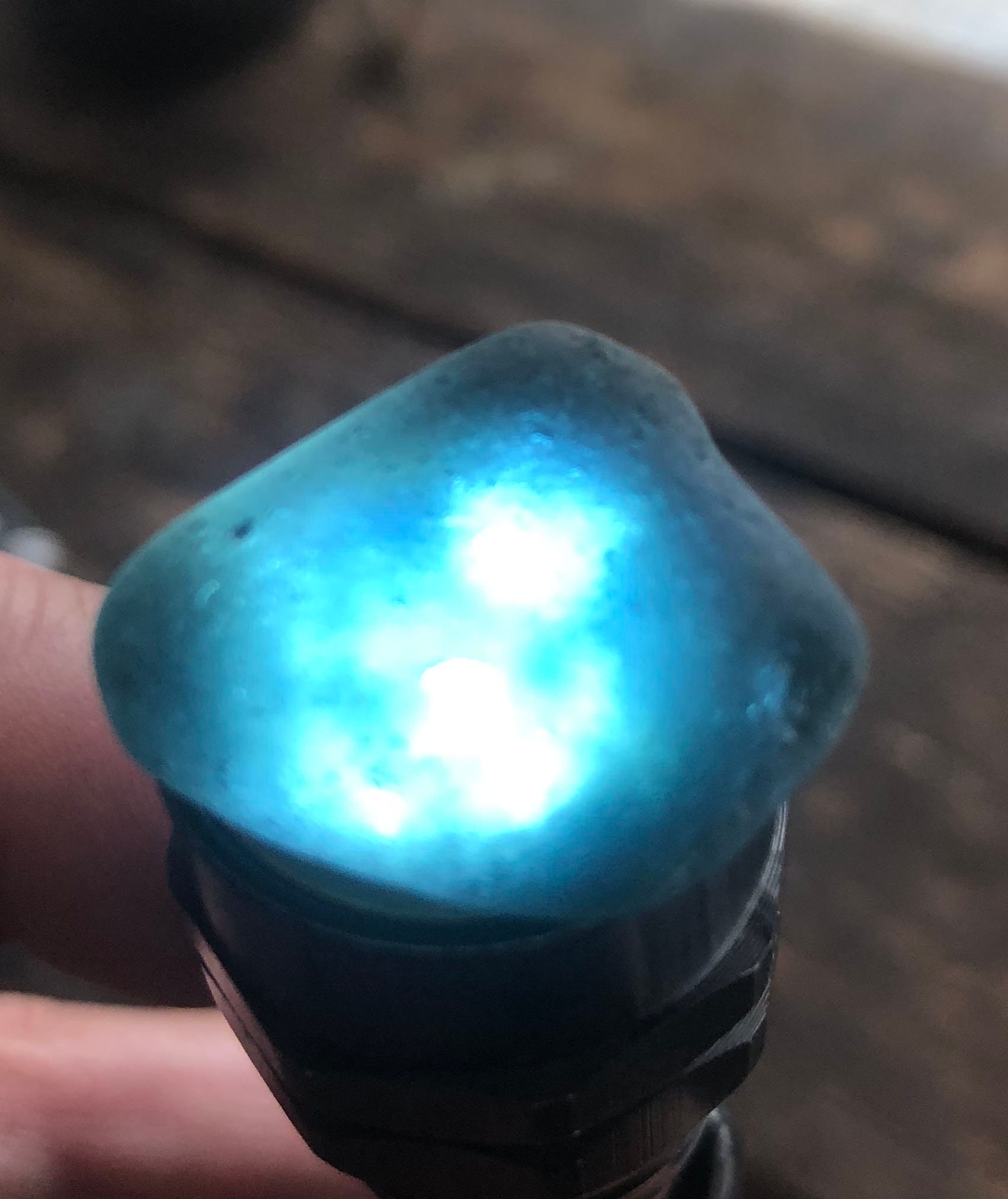7 Rare TEAL Victorian Welsh Seaglass Gems. Ideal Jewellery, Pendant ...