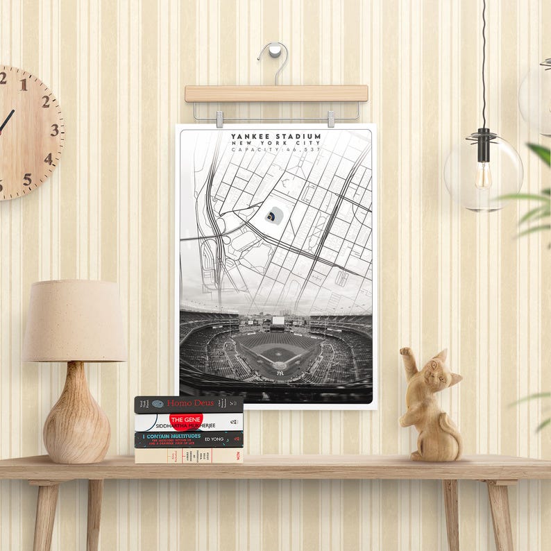 Yankee Stadium Art Print: Modern Urban Design (digital Download) - Etsy