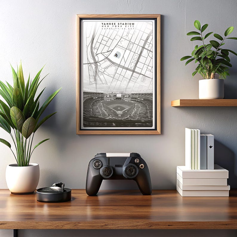 Yankee Stadium Art Print: Modern Urban Design (digital Download) - Etsy