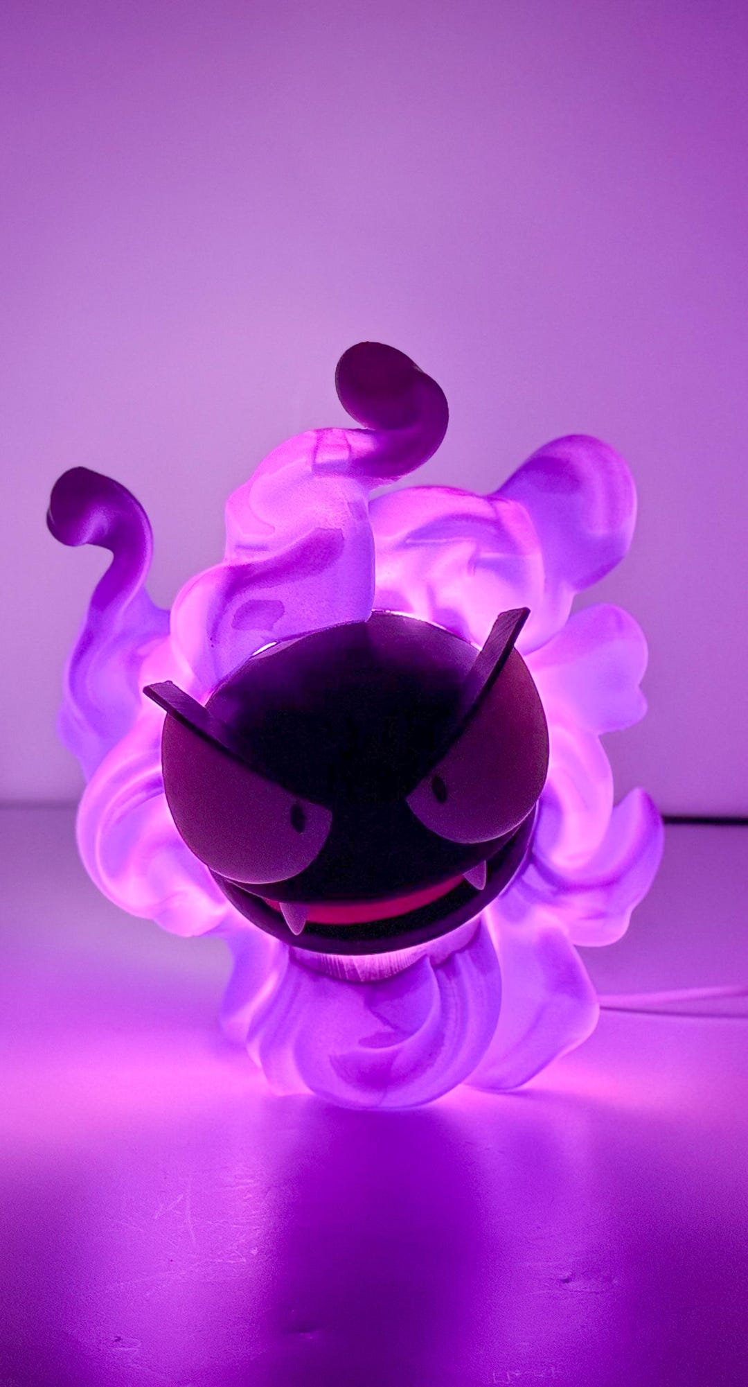 Haunted Glow Gastly LED Lamp - Etsy