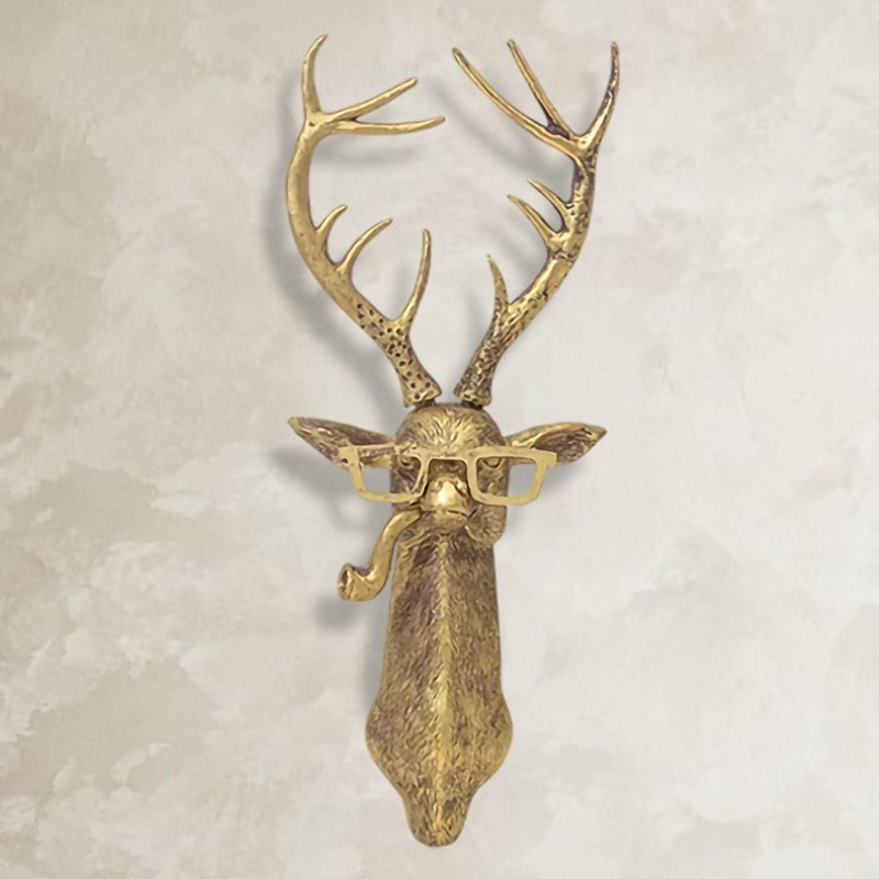Deer Head Wall Mount - Etsy