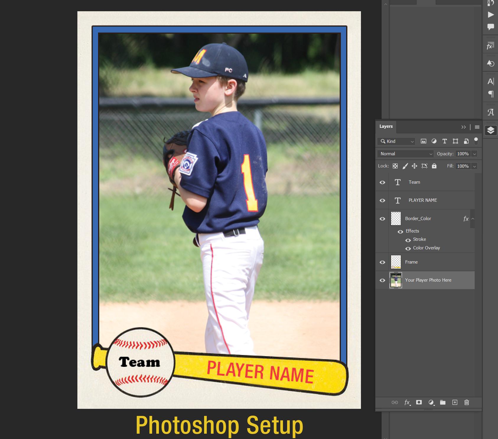 1982 Custom Baseball Card Template | Vintage Donruss Style | Canva ...