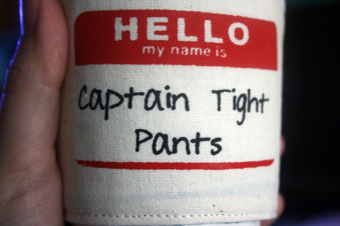Captain Tight Pants Cup Cozy - Etsy