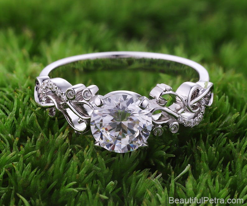 Music Lover Diamond Engagement Ring Beautiful Petra Rings - Etsy