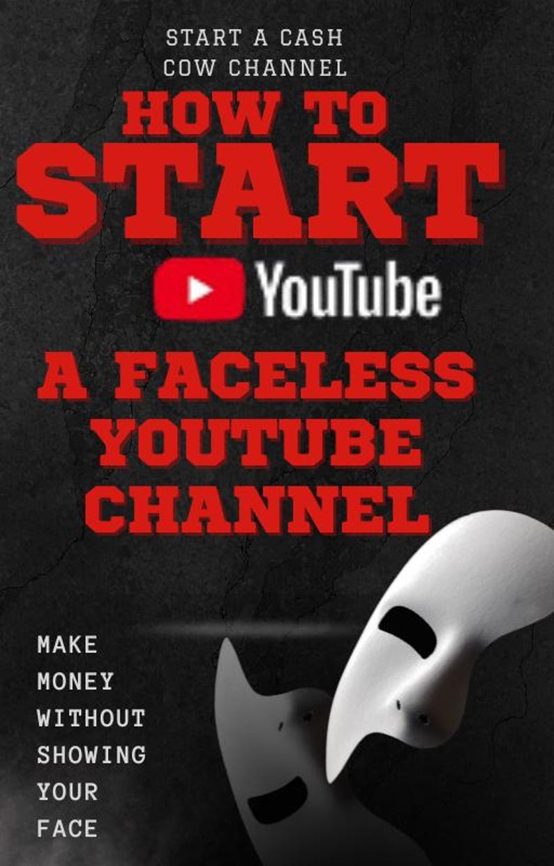 How to Build a Profitable Faceless Youtube Channel - Etsy