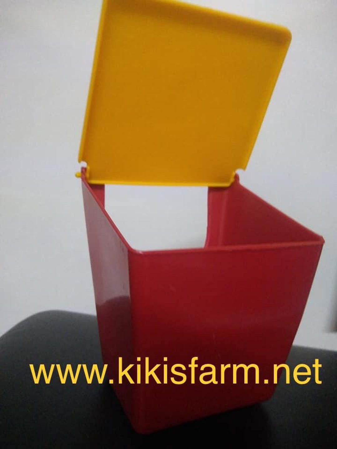 Poultry External Feeder (5) With Lid. Great Product for Roosters (5 Pcs ...