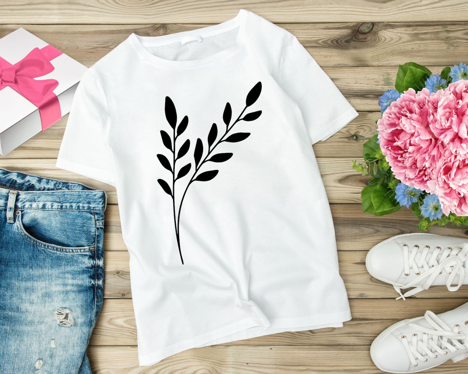 Leaves SVG Bundle: Hand Drawn Leaf Clipart, Cut Files (digital Download ...
