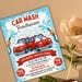 Car Wash Fundraiser Flyer Template: School PTO PTA Event (digital ...