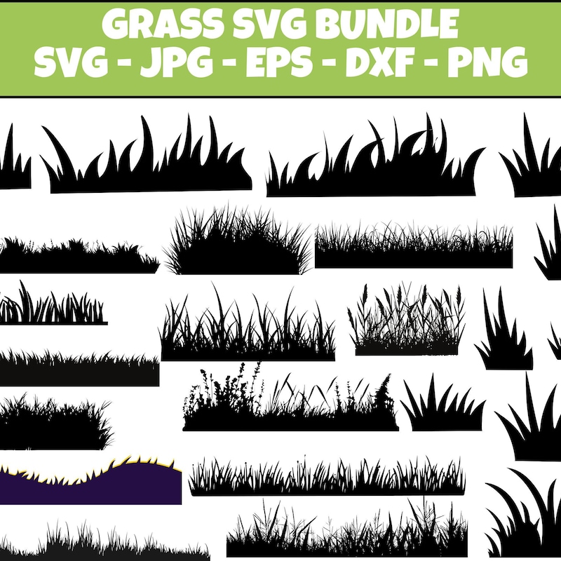 Grass Svg - Etsy