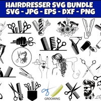 Lips Bite Scissors Svg File | Barber SVG | Hair Stylist SVG | Woman ...