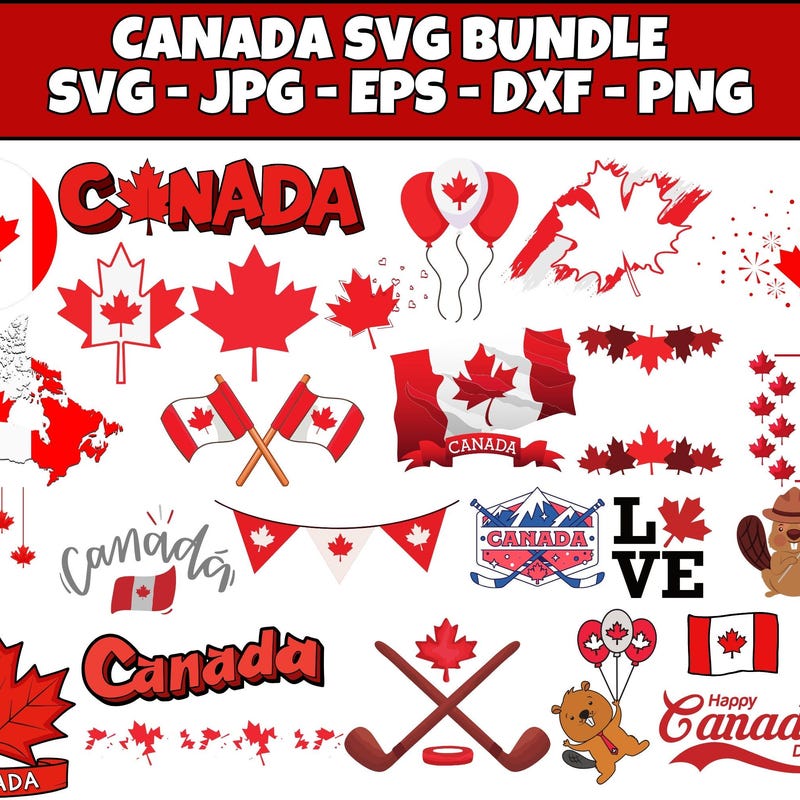 Sign Canada Svg - Etsy Canada