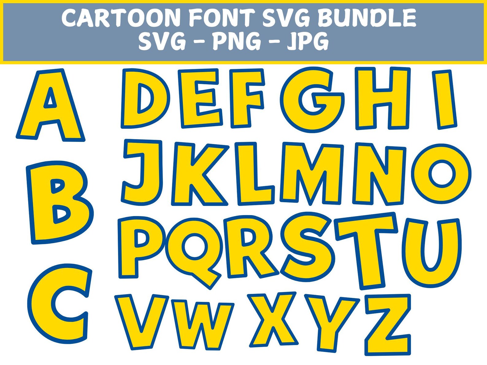 Cartoon Font Svg Bundle, Mouse Font Svg, Ouse Alphabet Svg, Mouse Font ...