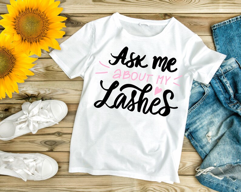 Eyelashes SVG Bundle: Lashes Quotes, Brows, Lash Life (cut File) - Etsy