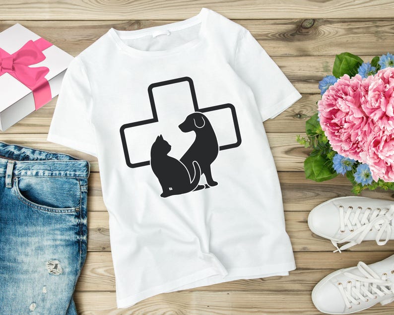 Veterinarian SVG Bundle: Pet Doctor, Dog, Cat, Animals (digital Files ...