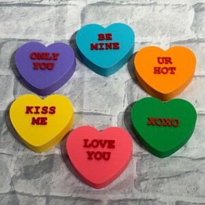 Large Conversation Hearts Custom Text, Classic or Personal Phrases ...