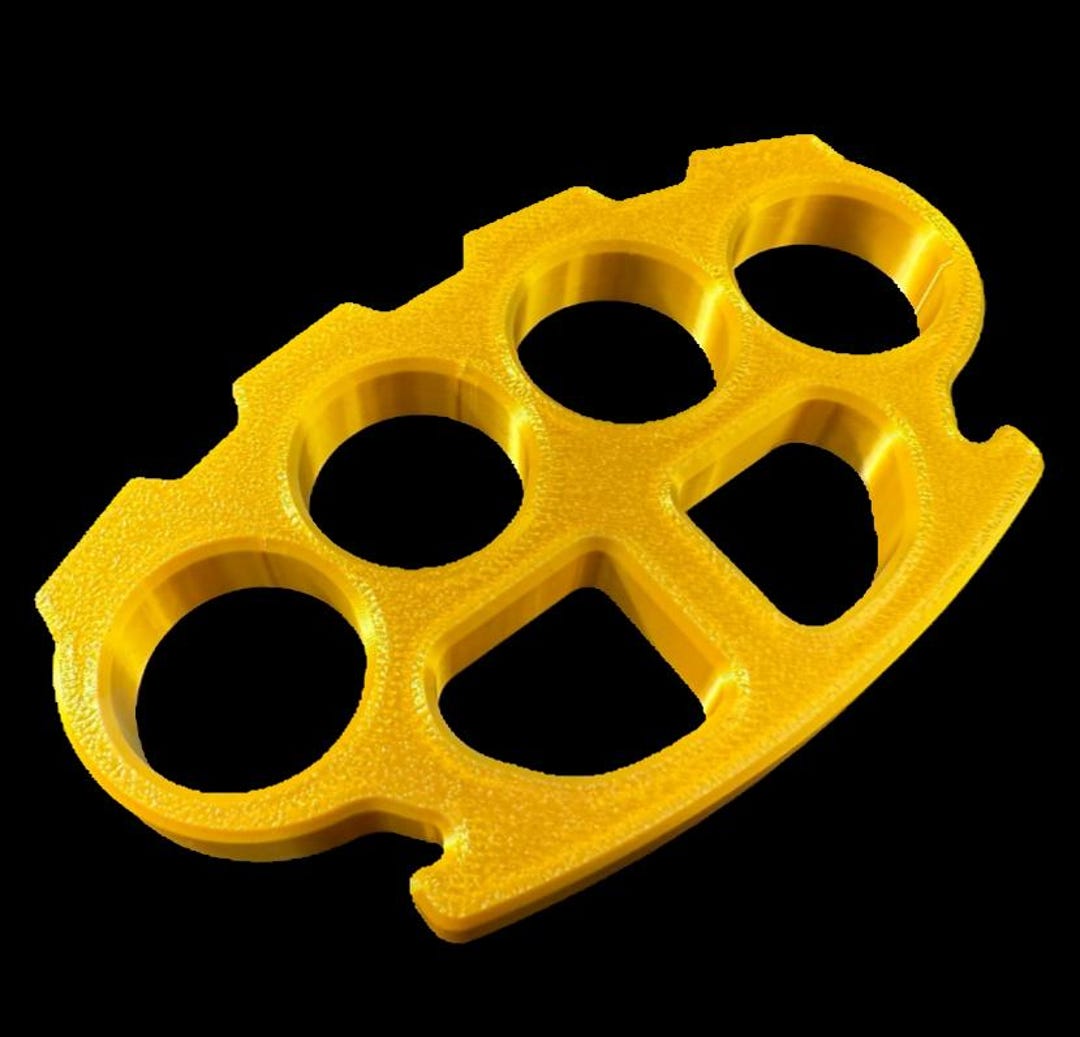 STL 3D Print File Cosplay/prop Brass Knuckles, Knuckle Dusters. 3D ...