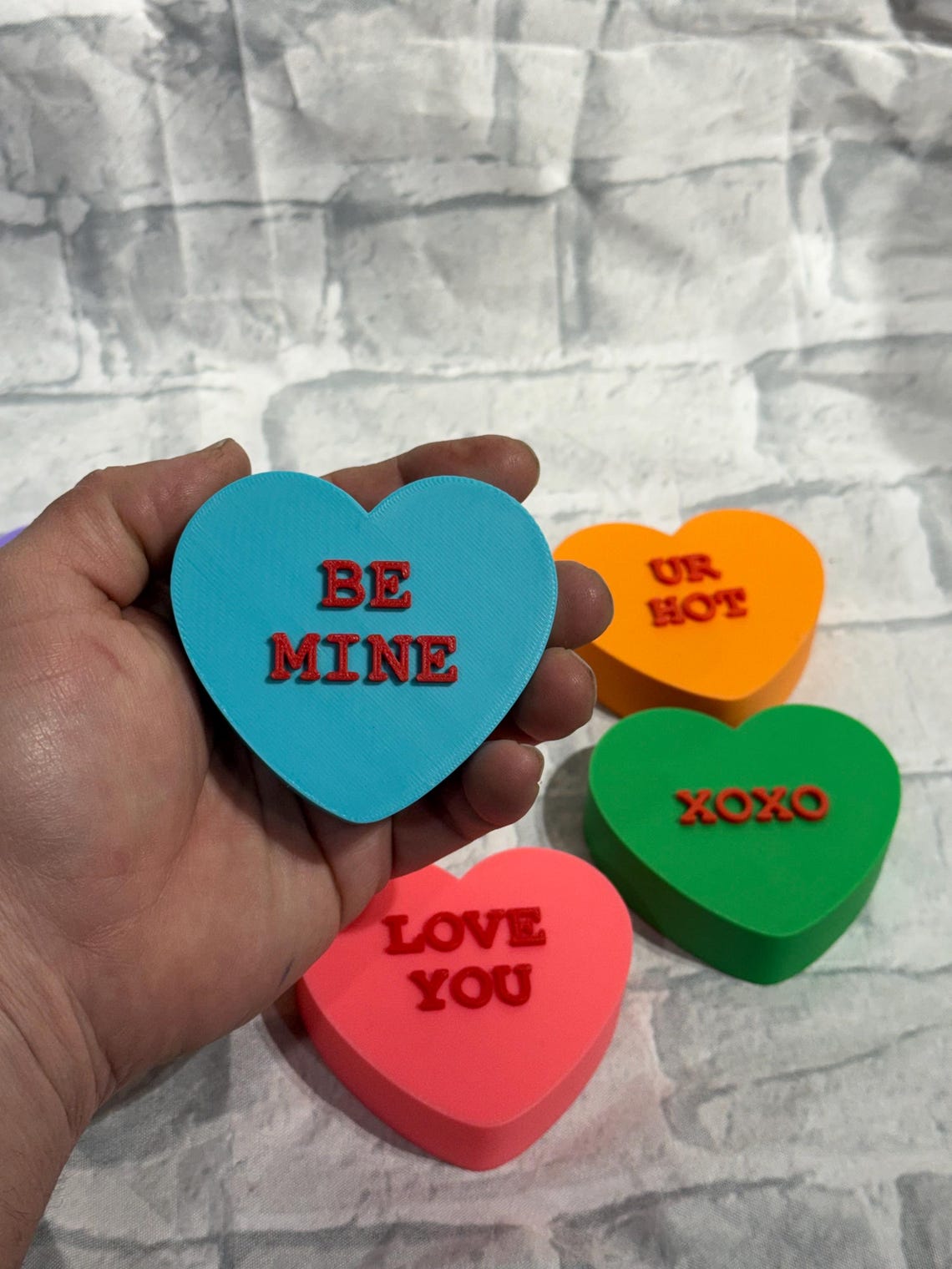 Large Conversation Hearts Custom Text, Classic or Personal Phrases ...