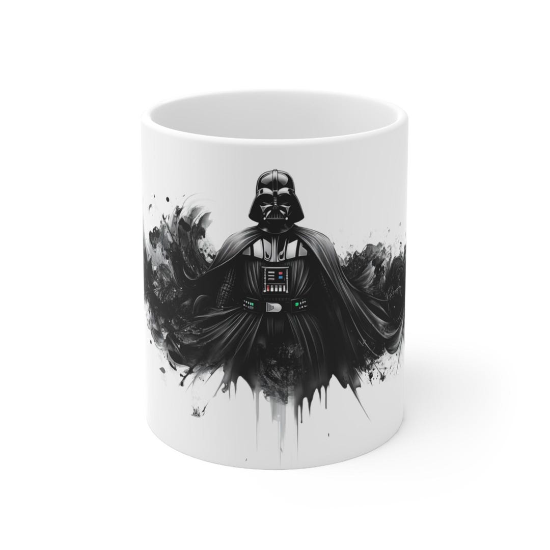 Mug, Darth Vader Coffee Cup, Star Wars Fan Gift, Geeky Tea Mug, Dark ...