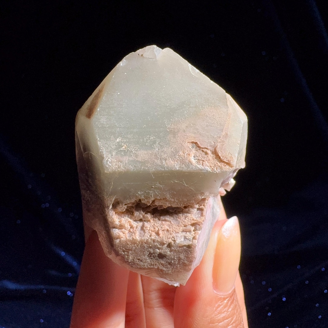 RARE Dream Meadow Quartz-green & Pink Phantom Quartz Crystal, Earth and ...