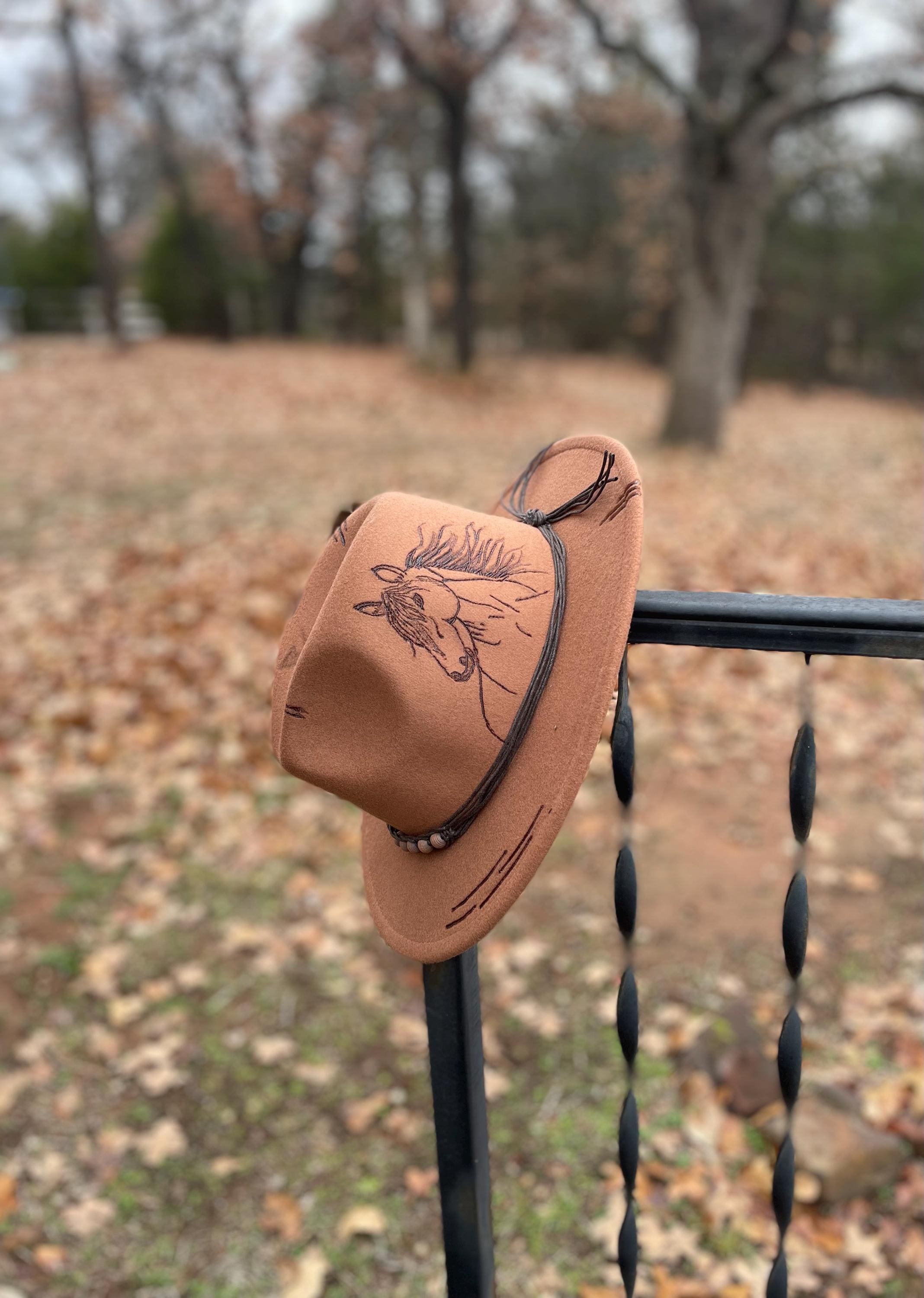 Custom Design Burned Hats - Etsy