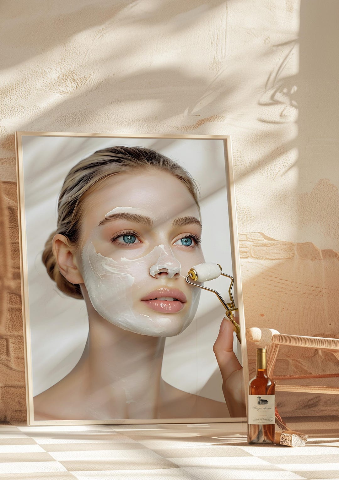 Beauty Salon Decor Calming Spa Art Facial Room Decor Beautician Print ...