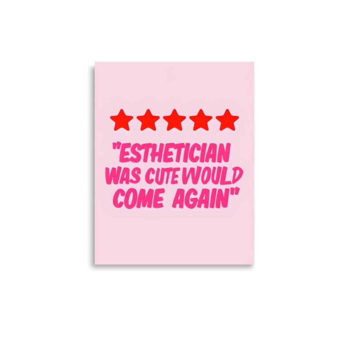 Esthetician Poster Esthetician Wall Art Beauty Therapist Art Beauty ...