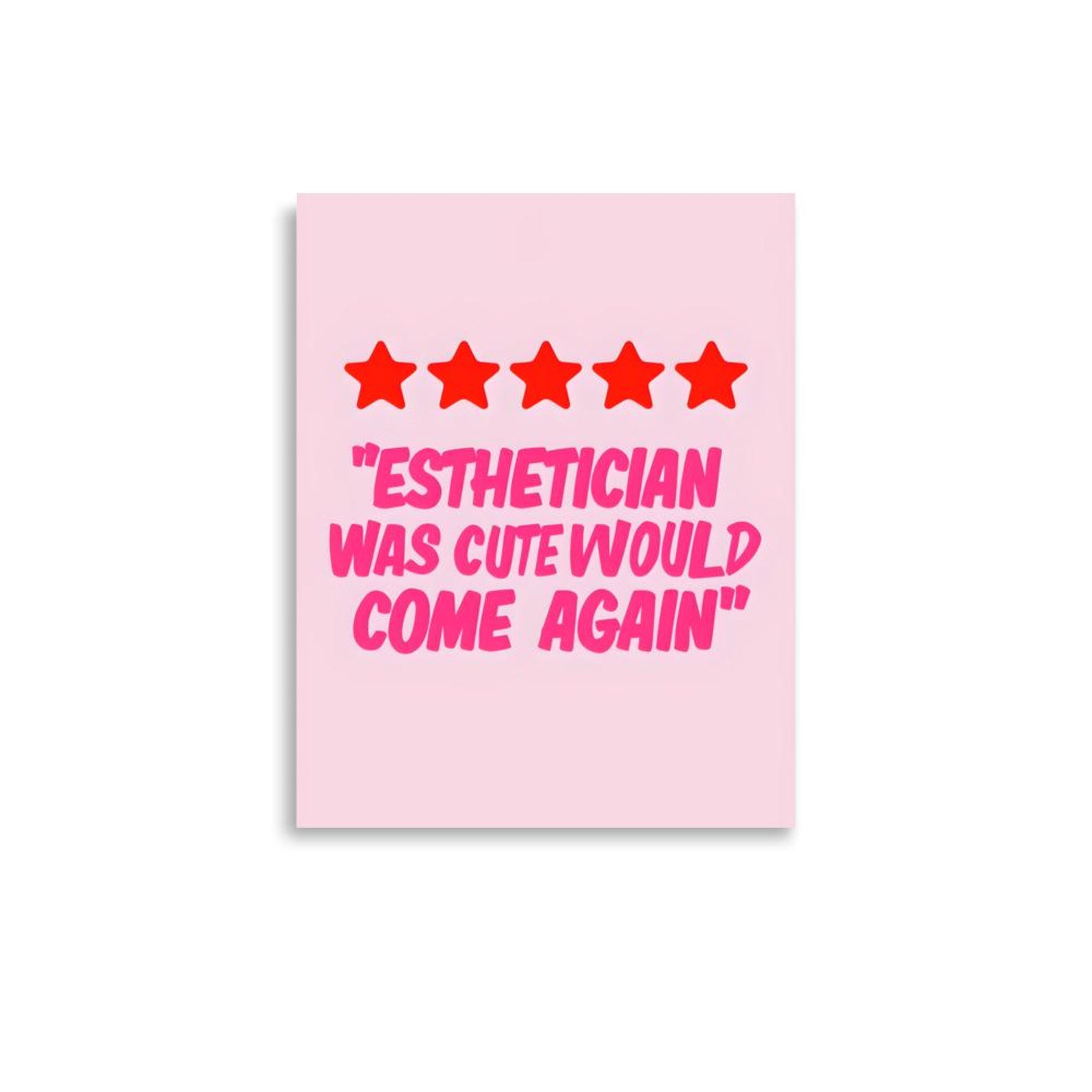 Esthetician Poster Esthetician Wall Art Beauty Therapist Art Beauty ...