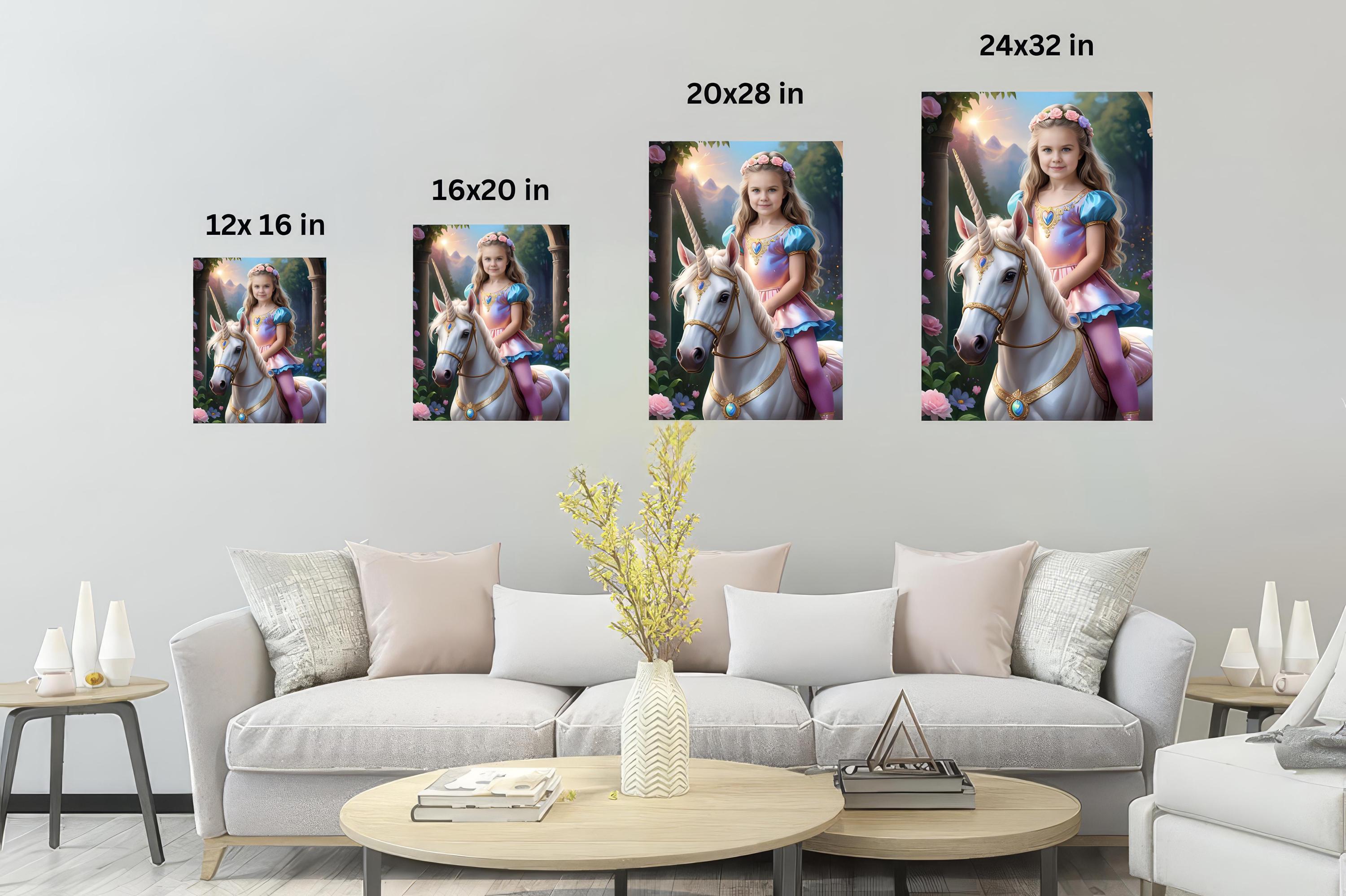 Personalized Pink Princess AI Portrait – Custom Character Art, Unique ...