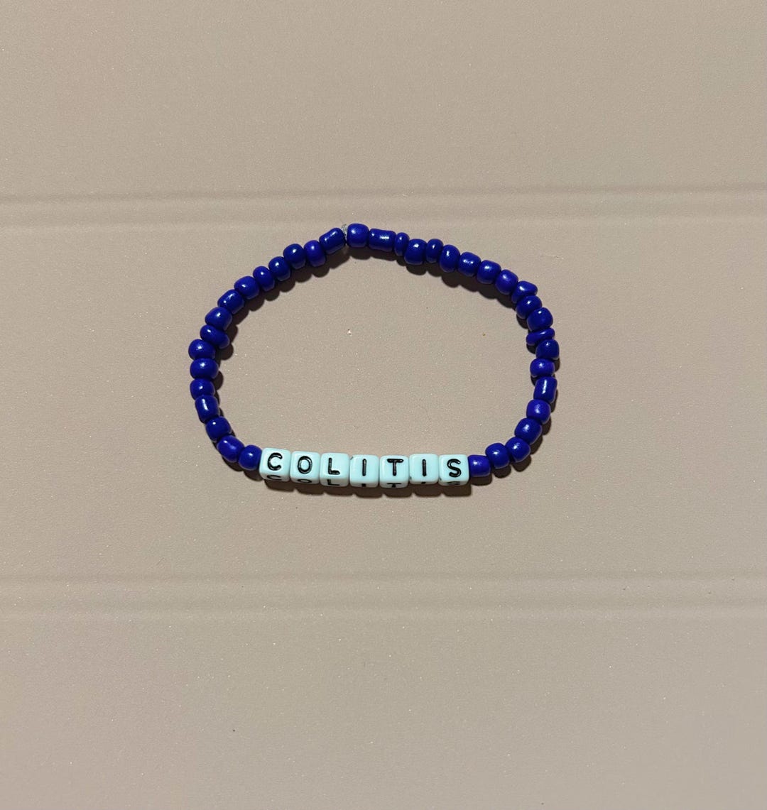 Beaded Ulcerative Colitis Bracelet | Handmade Jewelry | Medical ...