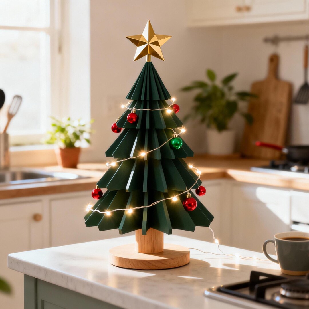 3D Printable Christmas Tree STL File | Holiday Decor Digital Download ...