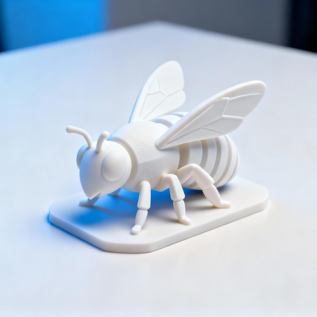 3D Printable Bee STL File – Cute Bumblebee Toy – Instant Download for ...
