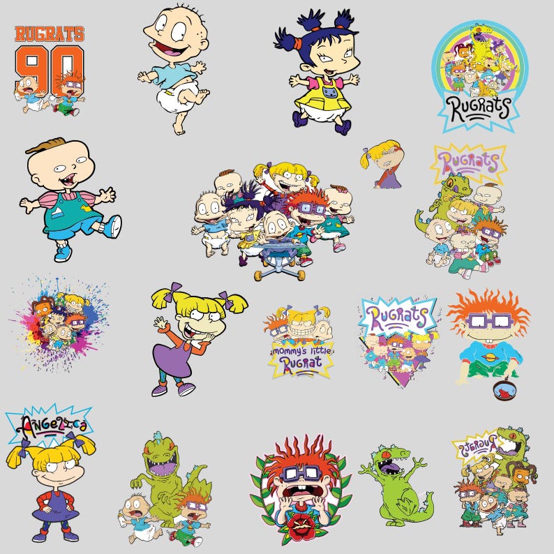 Nickelodeon Rugrats SVG Rugrats SVG Bundle Rugrats Cut Files Rugrats ...
