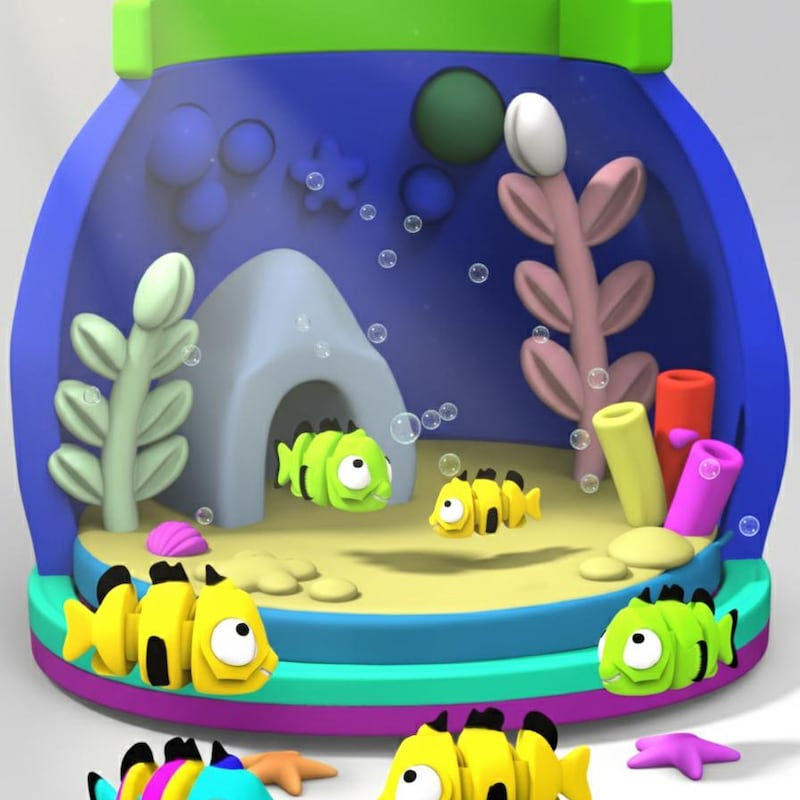 Fish Tank 3d Files - Etsy
