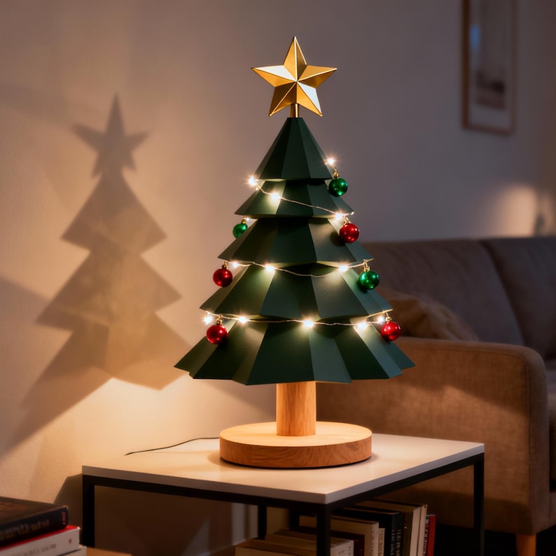 3D Printable Christmas Tree STL File | Holiday Decor Digital Download ...