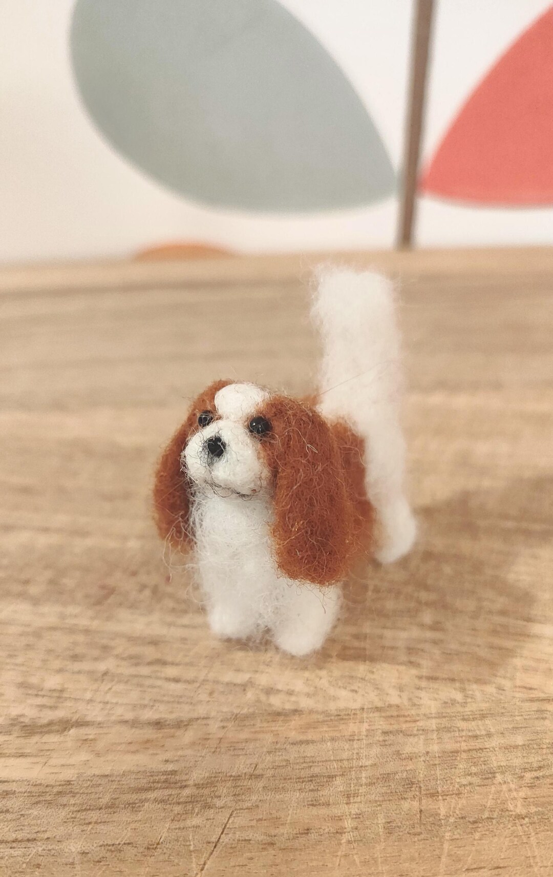 Needle Felt Dog, King Charles Cavalier Spaniel, Blenheim - Etsy Australia