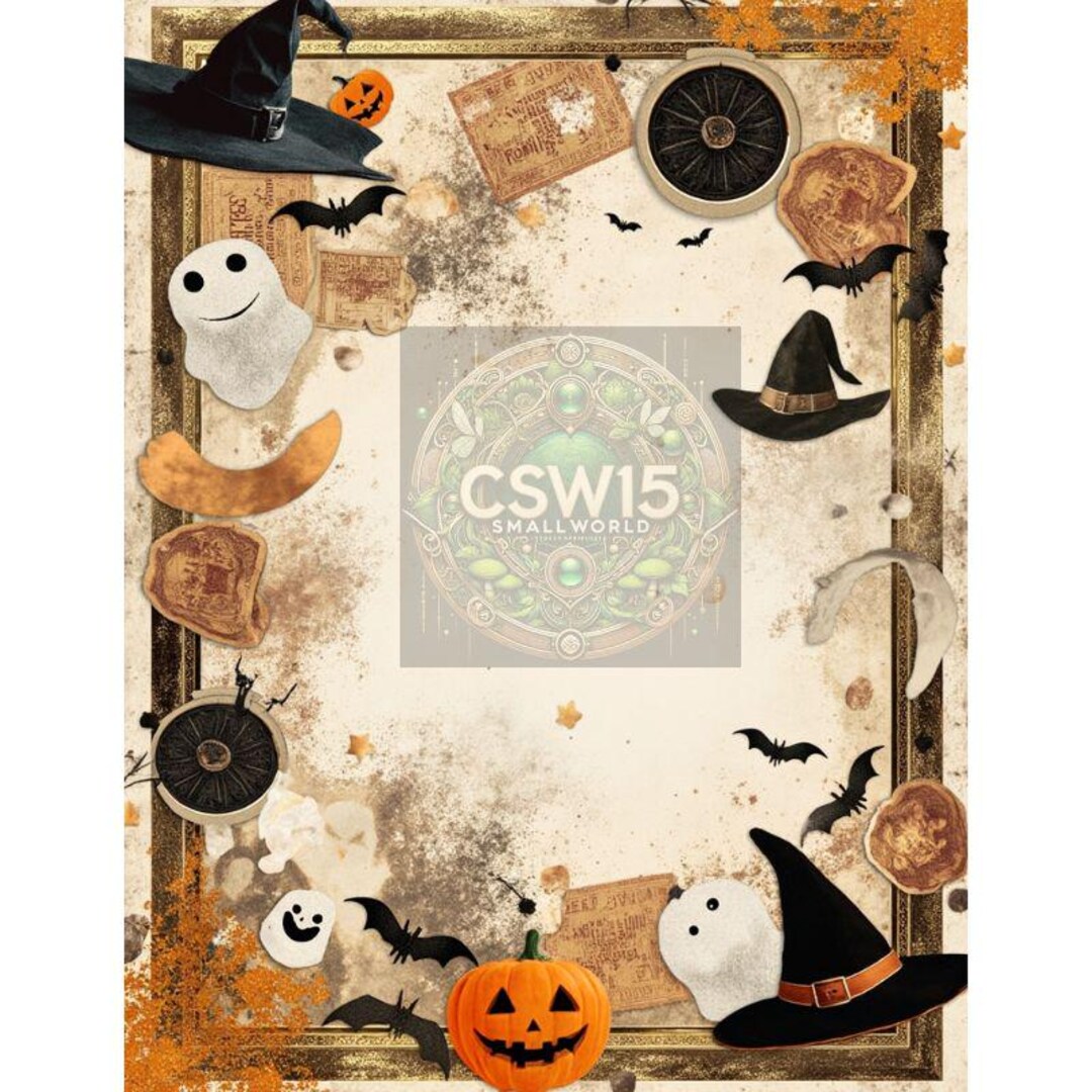 Halloween Witchcore Ephemera Kit | 20 JPG Pages | US Letter Printable ...