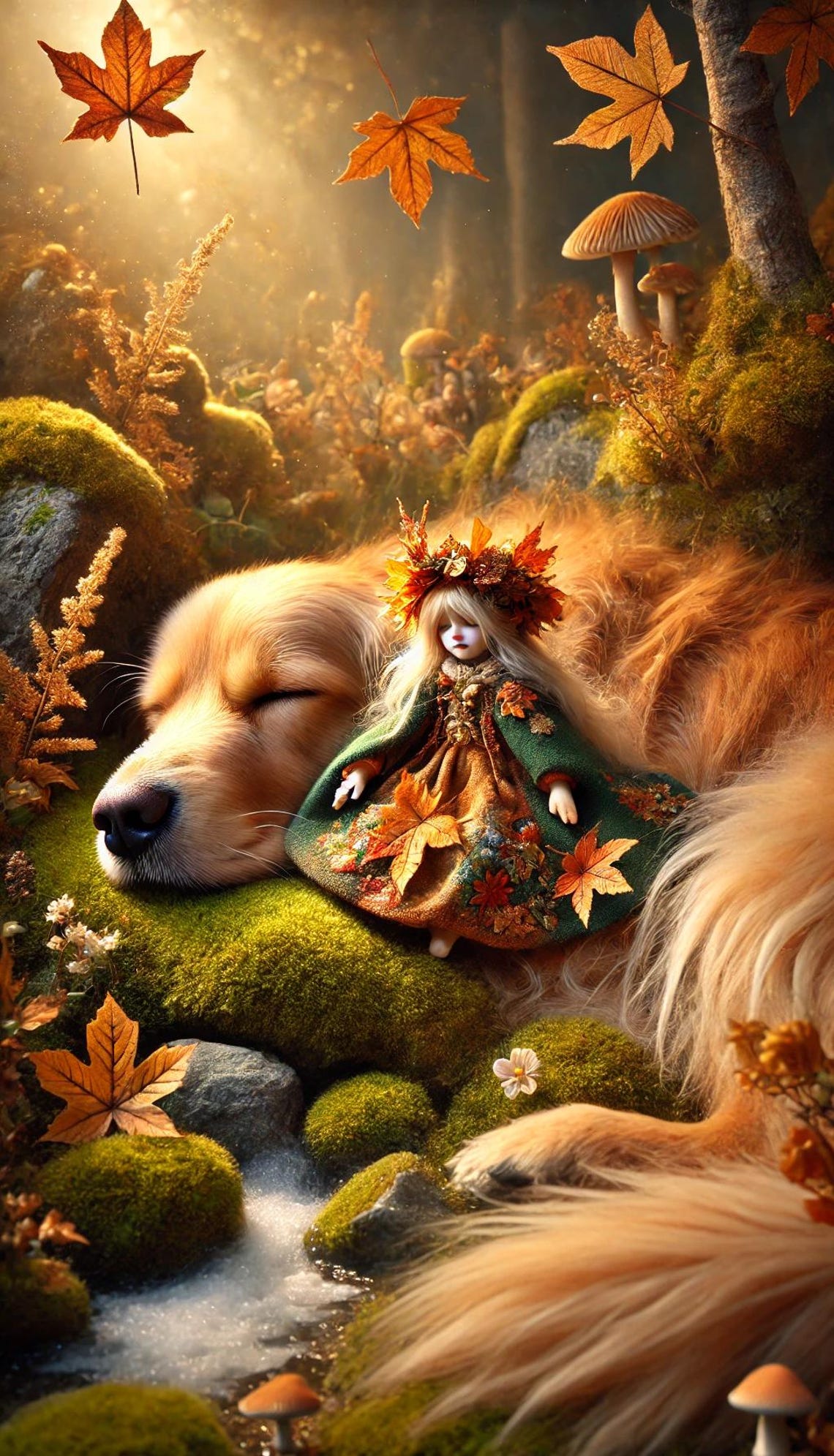 Fantasy Wallpaper Set | Fairy & Animal Companions | 10 Magical Phone ...