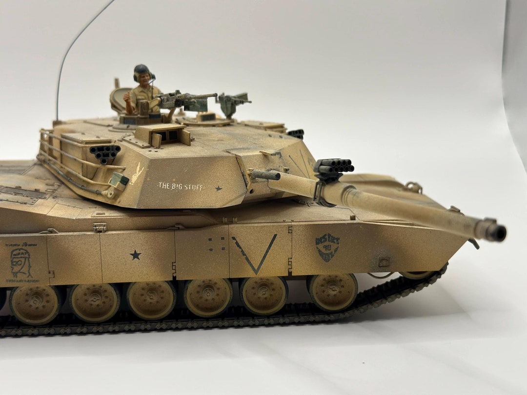 1:35 Scale Hand Made Model M1 Abrams MBT Tank Miltiaria - Etsy