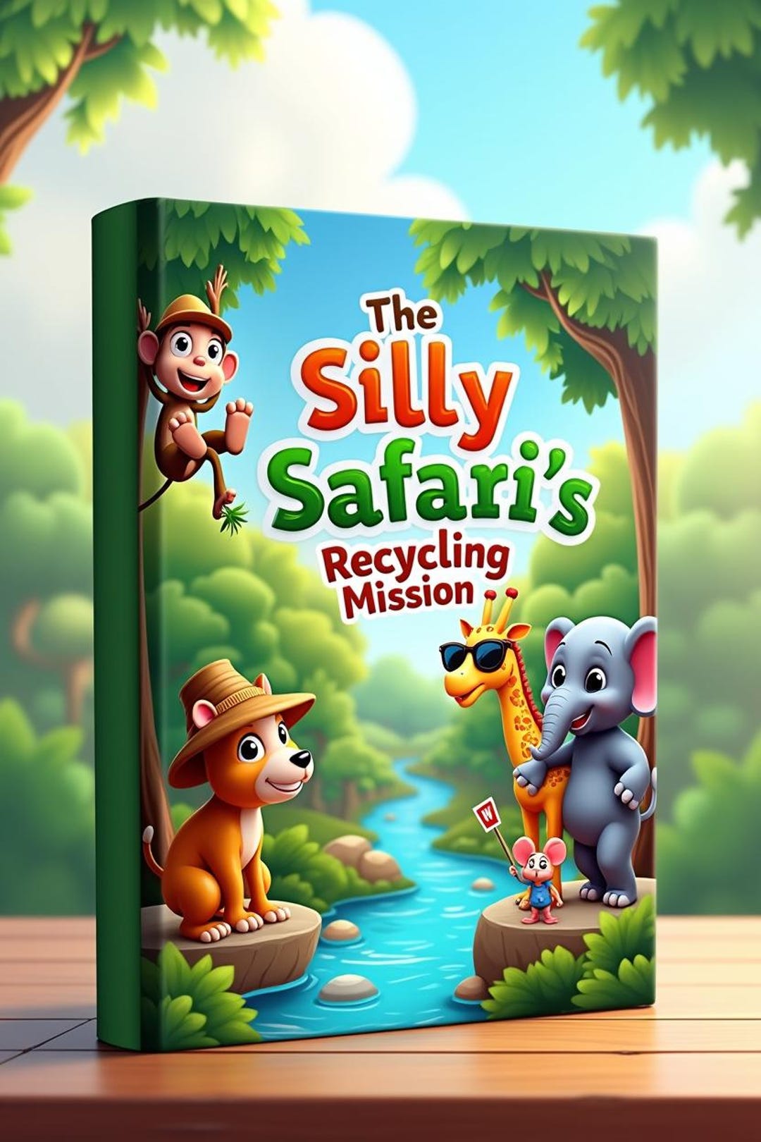 The Silly Safari’s Recycling Mission - Kid's Ebook - Etsy