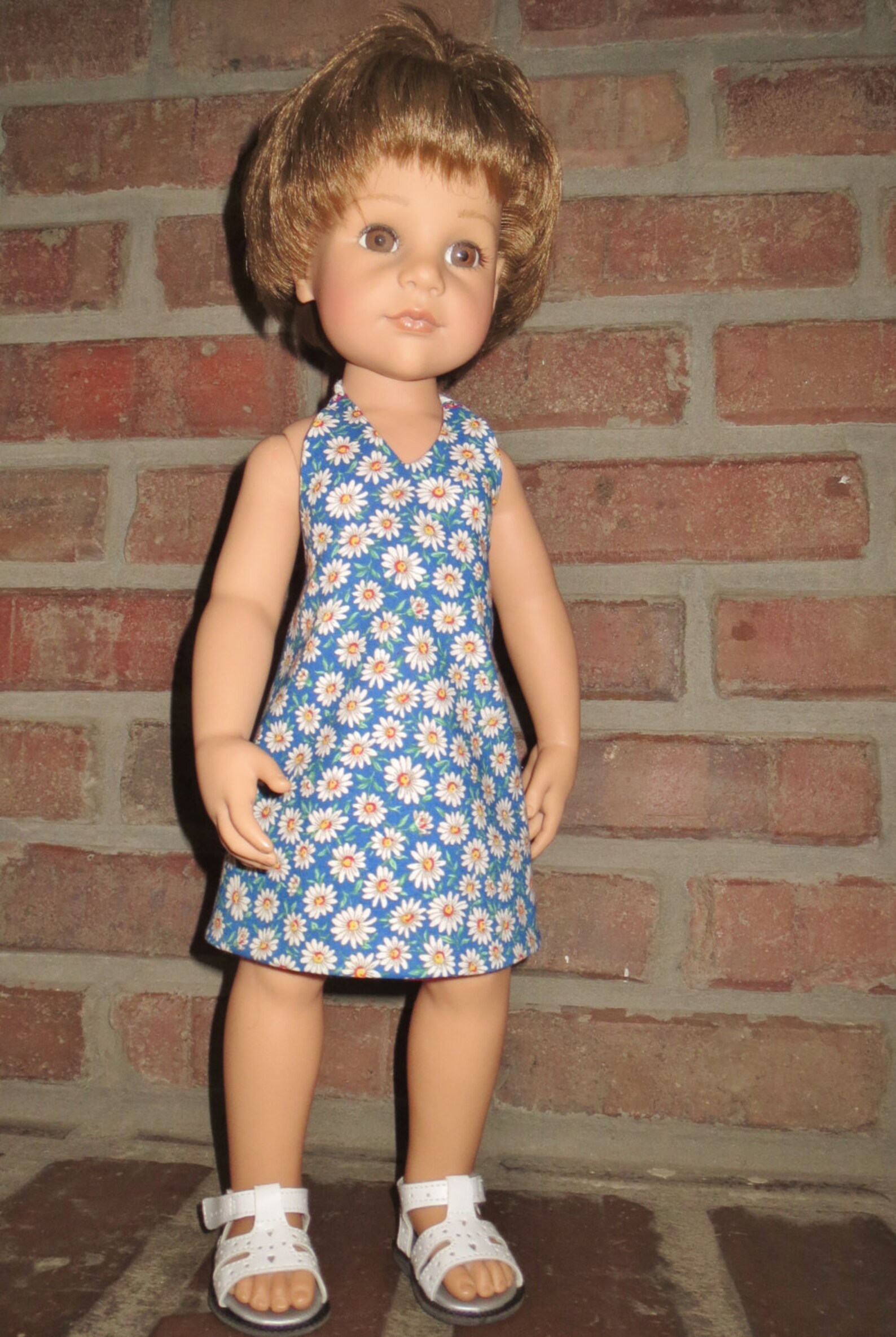 Double Take Reversible Sundress Pattern for Slimmer 18" Doll Such as ...